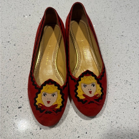 Charlotte Olympia | Shoes | Vintage Charlotte Olympia 23 Red Riding ...